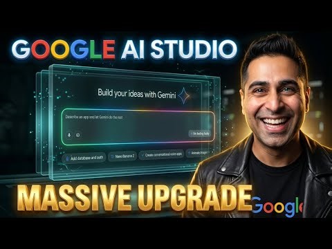 The ALL NEW Google AI Studio has 7 INSANE UPDATES!