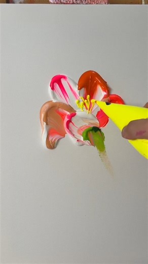 How to Paint White Blossom Branches | Simple Acrylic Flower Painting for Beginners | MAY Art.