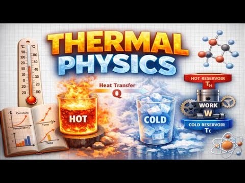 Introduction to Thermal Physics: Heat, Temperature & Energy Explained