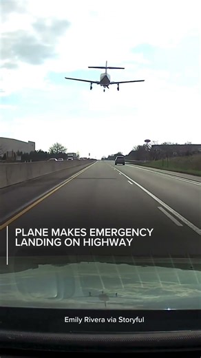 WATCH: Plane Makes Emergency Landing on Pennsylvania Highway