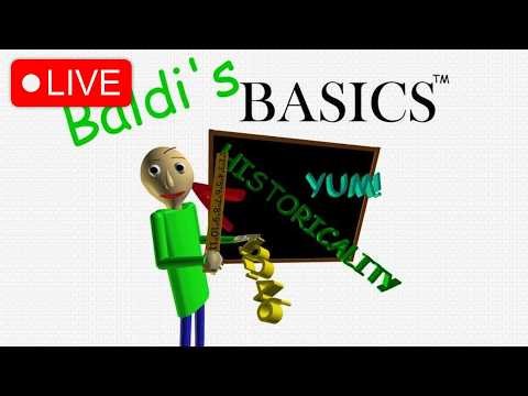 I GENUINELY CAN'T BEAT THIS GAME... | ROBLOX - Baldi's Basics Classic (🔴LIVE)