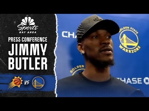 Jimmy Butler discusses outlook, details takeaways from Warriors' win over Suns | NBC Sports BA