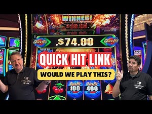 QuickHit Link Slot Machine 🎰 Good Machine to Play? Would We Recommend It? #slots