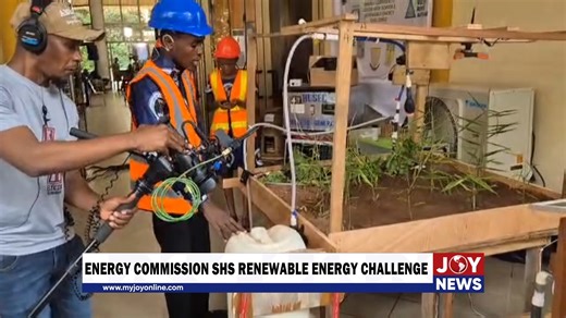 Bueman SHS develops 'Buem Irrigation System' which uses a Fuelless Generator to irrigate crops, while providing feed for farm animals. #ECSHSREChallenge | JoyNews