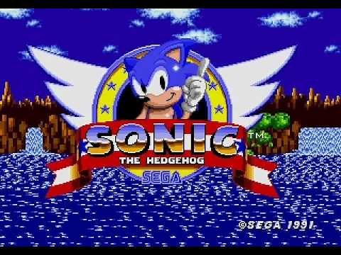 MUSICA TEMA SONIC - MEGA DRIVE ALTA QUALIDADE