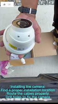 Outdoor Install Hikvision Cameras | Easy Guide for Your Home or Business #hikvision#installation