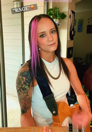 when you can’t pick a genre so you just write all the songs 🎸 did you know “Rage” is available to listen to on Spotify, Apple Music, YouTube, & most other streaming services?? #originalmusic #femininerage #ragemusic #singersongwriter #musiciansoftiktoktok