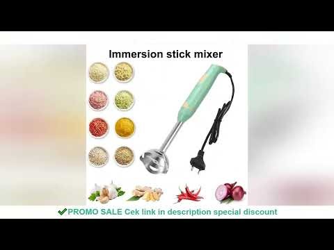 Immersion Hand Stick Blender Electric Food Stick Mixer for Meat Smoothies Sauces for Smoothies Sauce