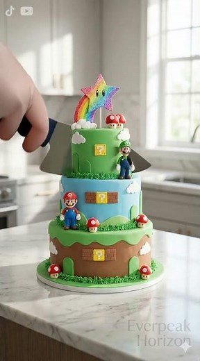 Is This the Ultimate Super Mario Birthday Cake