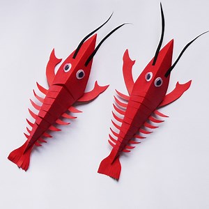 117K views · 6.3K reactions | How to Make Paper Fish Lobster Easy. Amazing Handmade Paper Crafts for School, It's a perfect homework. Moving Paper Toys for Kids. | Colors Paper | Facebook