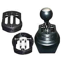 Upgrade Sequential Gear Accessories Modification Kit For PXN V10 A7 H Gear Shifter;Sim racing Sequential Shifter Damping Mod Adapter Plate kit