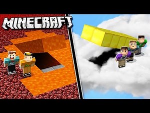 GOOD vs. EVIL SECRET BASE CHALLENGE! (The Pals Minecraft Portal Build Off)