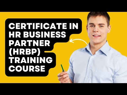 Certificate in HR Business Partner HRBP Training Course