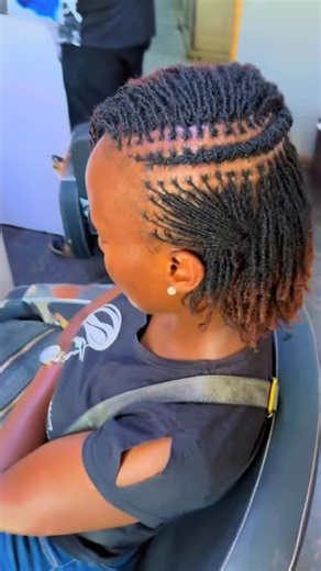 #sisterlocksinstallation #dreadlocks #sisterlocs #naturalhairstyles #microlocs #sisterlocksjourney #locjourney #sisterlockstyles | Edus hair n beauty salon
