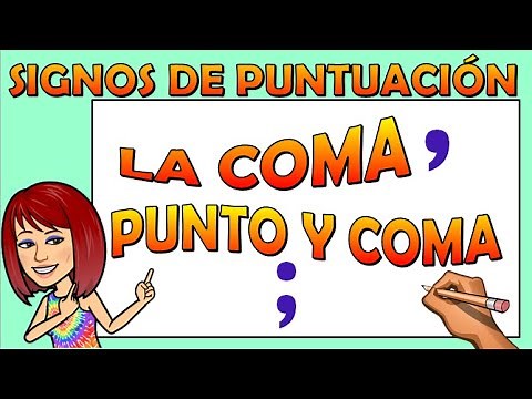 📚LA COMA Y EL PUNTO Y COMA 👉Cómo y cuándo se usan 📌Video educativo para niños