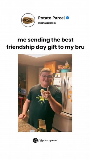 Tease your friends on this friendship day by sending their face on a potato! Hurry yourself and head out to potatoparcel.com! #potatoparcel | Potato Parcel