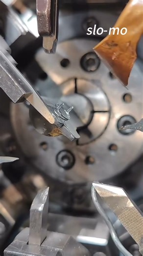 Slow-Motion Video Tutorial Sharing for #touchsprings #springmachine #machine #coiling #automation
