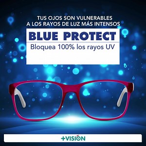 🤔¿Cómo proteger tus ojos de los rayos UV? La respuesta es con Blue Protect, un tratamiento que agregamos a tus cristales para bloquear los rayos UV emitidos por tu celular, la computadora, la tablet, la tele y otros productos electrónicos. 😍En Vision cuidamos de vos, consultanos. www.masvision.com.ar | Visión Argentina