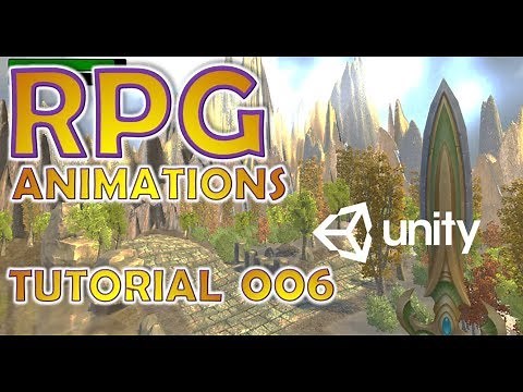 How To Make An RPG For FREE - Unity Tutorial #006 - ANIMATION & BUILDING