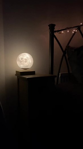 Illuminate Your Space with the Levitating Luna Moon Lamp