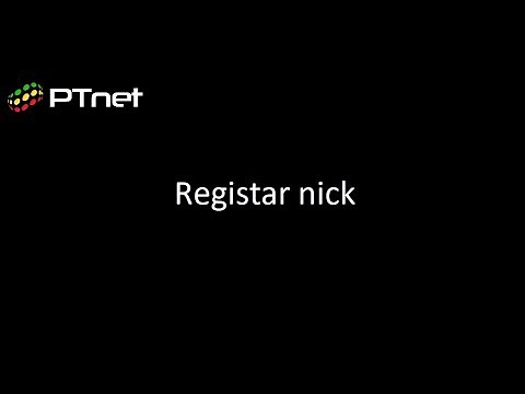 Registar no chat PTnet