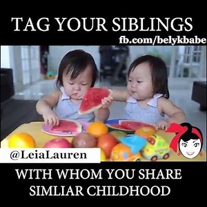 Sibling Goals <3 <3 #TagYourSiblings | Be Like Babe