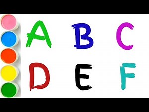 English Alphabets From A To Z Learning Alphabet | Kids Education