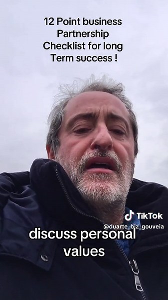 12 Point Checklist for Business Partnership Success