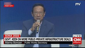 A day after President Bongbong Marcos' State of the Nation Address, members of his Cabinet again put the spotlight on a rebranded push for more infrastructure projects. They vow more investor-friendly policies as the government wants companies to invest, build new projects, and add jobs. More from our Melissa Lopez. #SONA2022 | NewsWatch Plus Philippines