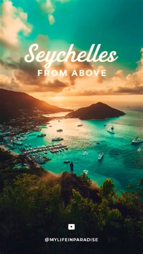 Seychelles from Above 🌴 | Stunning Drone View of Victoria & Port | Paradise in 4K #seychellestourism