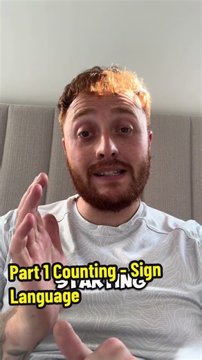 Learn Counting in Sign Language: Part 1