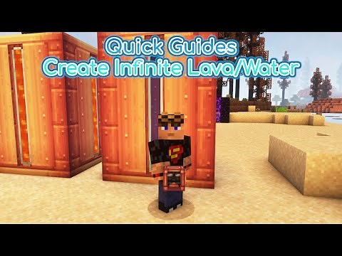 Quick Guides - Infinite Lava/Water With Create!