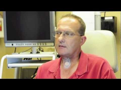 Mr Grimsinger - his story, after laryngectomy