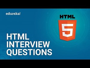Mind Luster - Learn Top 50 HTML Interview Questions and Answers | HTML Interview Preparation | Edureka