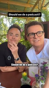 Podcast ideas welcome 💡 👀👇 | Ant and Dec