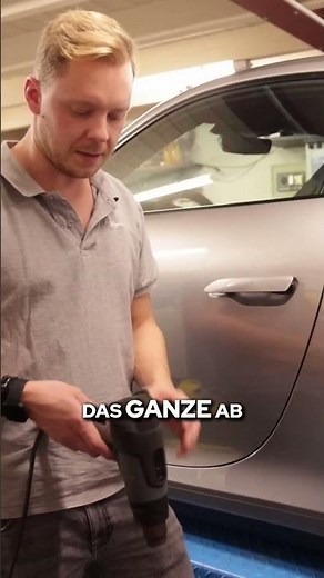 Auto Sticker & Folie entfernen: Heißluftfön Trick!