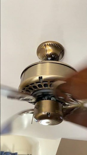 Startup of a Casablanca Four Seasons Ceiling Fan