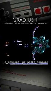 Gradius II (Nintendo Entertainment System/ Famicom) #retrogaming