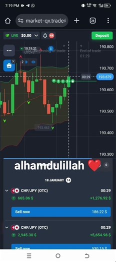 1 Trade Big Profit 😱📈 | Alhamdulillah #foryou #fyp #foryoupage #shorts#trading #binary #profit