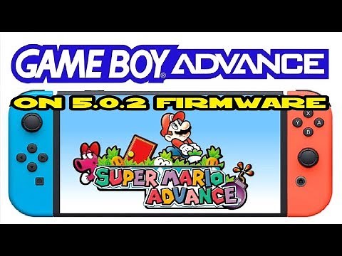 Gameboy Advance emulator for Nintendo Switch 5.0.2 HomeBrew Menu