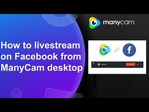 How to livestream on Facebook with ManyCam 9