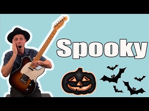 Spooky Dusty Springfield Guitar Lesson + Tutorial + TABS | Halloween Guitar Songs