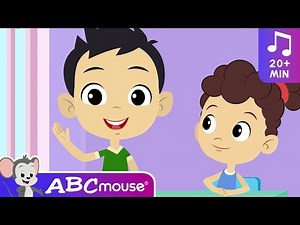 Hello! 👋 What’s Your Name? 😊 & More Songs | Be a Good Friend 💛 | Greeting Song for Kids 🎶 | ABCmouse
