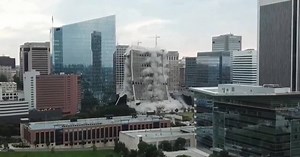 Watch Dominion implode Richmond office tower