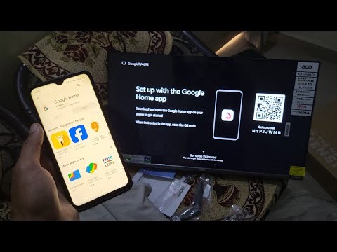 How to setup your Acer Television for the first time? Acer Android Google TV Installation & Setup