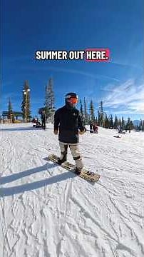 Colorado’s Snow Feels Like Spring Time