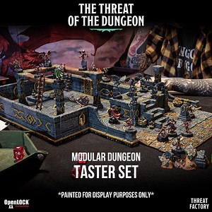 Dungeon Taster Set: Openlock Modular Dungeon Tiles for Dnd and Ttrpgs - Etsy