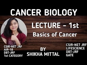CANCER BIOLOGY - CSIR-NET JRF LIFESCIENCE