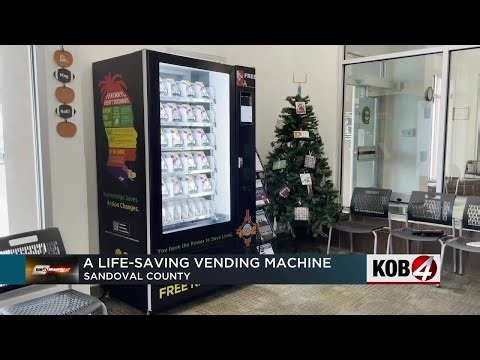 How a Narcan and gun lock vending machine is saving lives