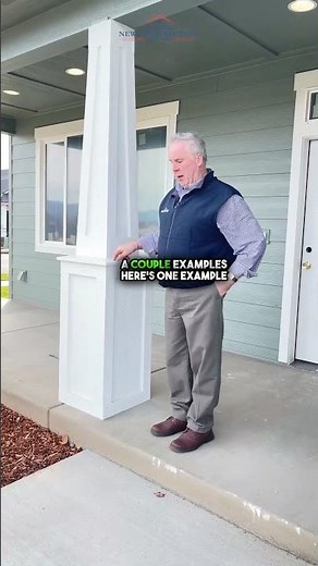 New Construction Porch Column Finishes